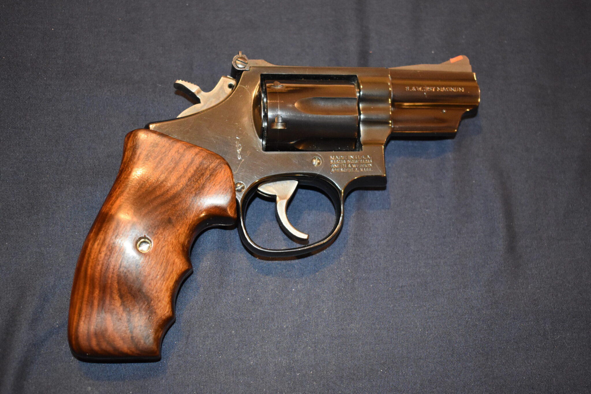 SMITH & WESSON K FRAME ROUND BUTT FUZZY FARRANT CUSTOM GRIPS SWKFF5 ...